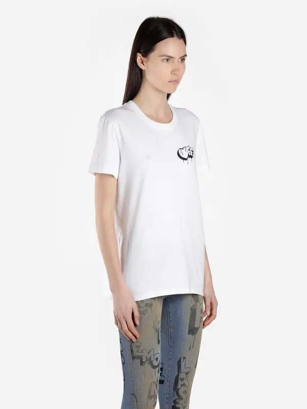 Off-White Letter Printed T-shirt