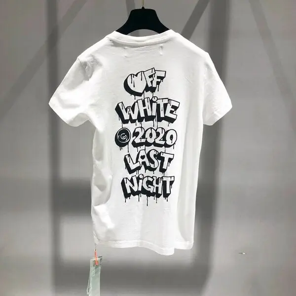 Off-White Letter Printed T-shirt
