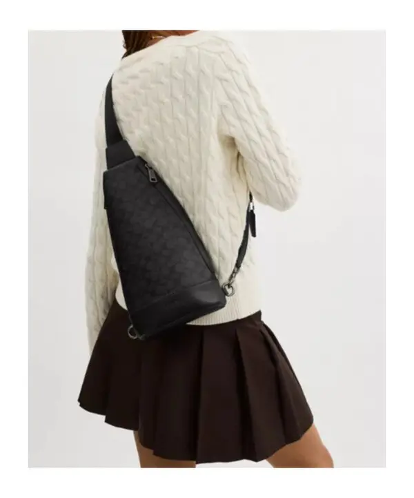 COACH Dominic Sling Pack In Signature Canvas