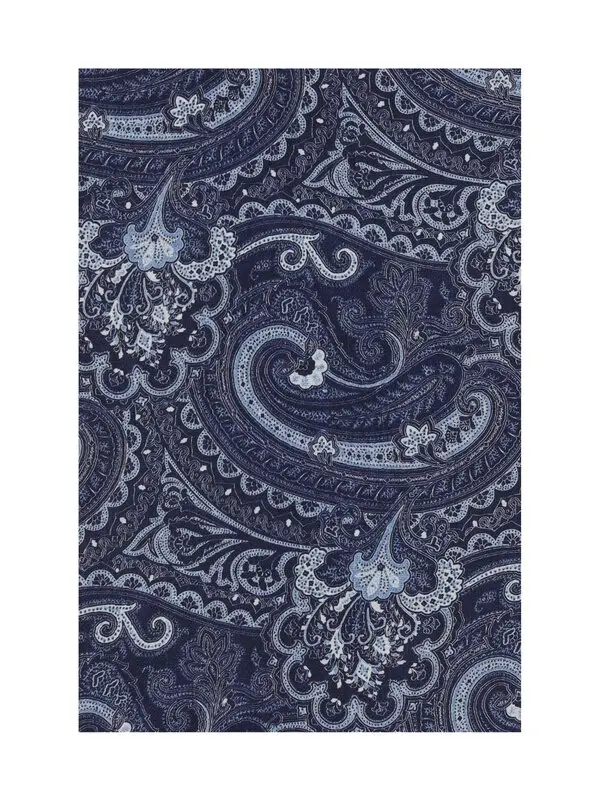 Brunello Cucinelli Motif-printed Finished Edge Pocket Square