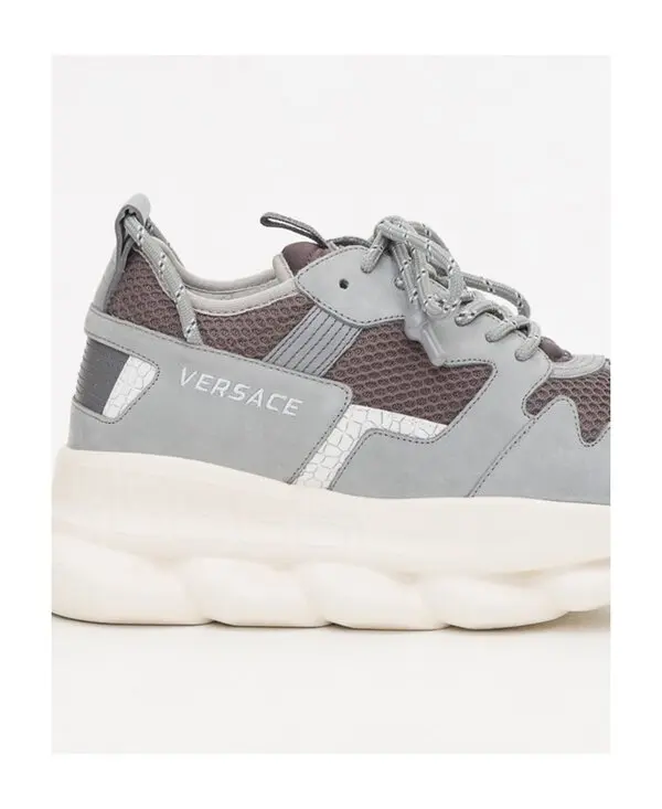 Versace Chain Reaction Platform Sole Sneakers