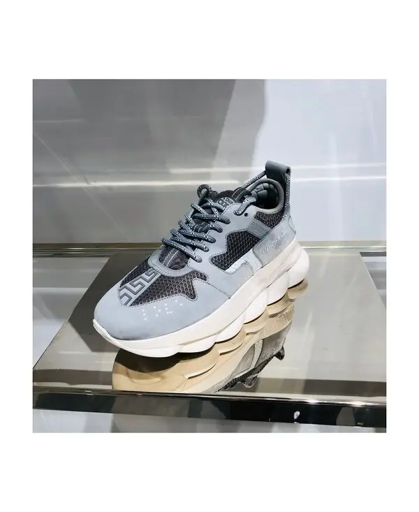 Versace Chain Reaction Platform Sole Sneakers