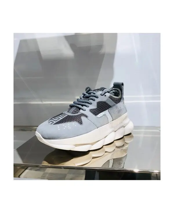 Versace Chain Reaction Platform Sole Sneakers