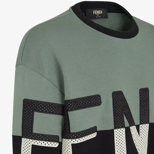 Fendi Logo-embroidered Sweatshirt