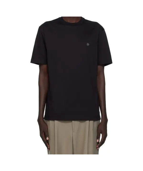 Hugo Boss Double B-monogram Crewneck T-shirt - Black