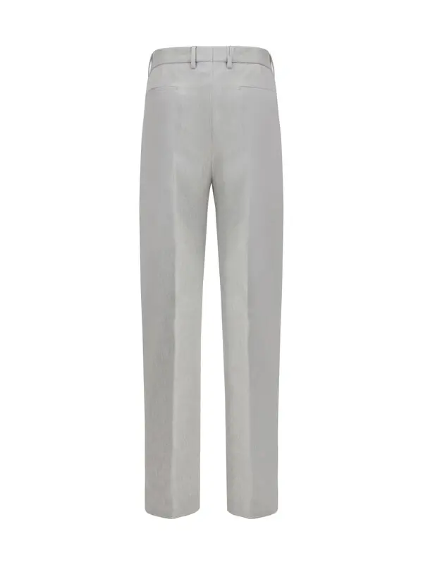 Brunello Cucinelli Welt-pocket Wool Trousers