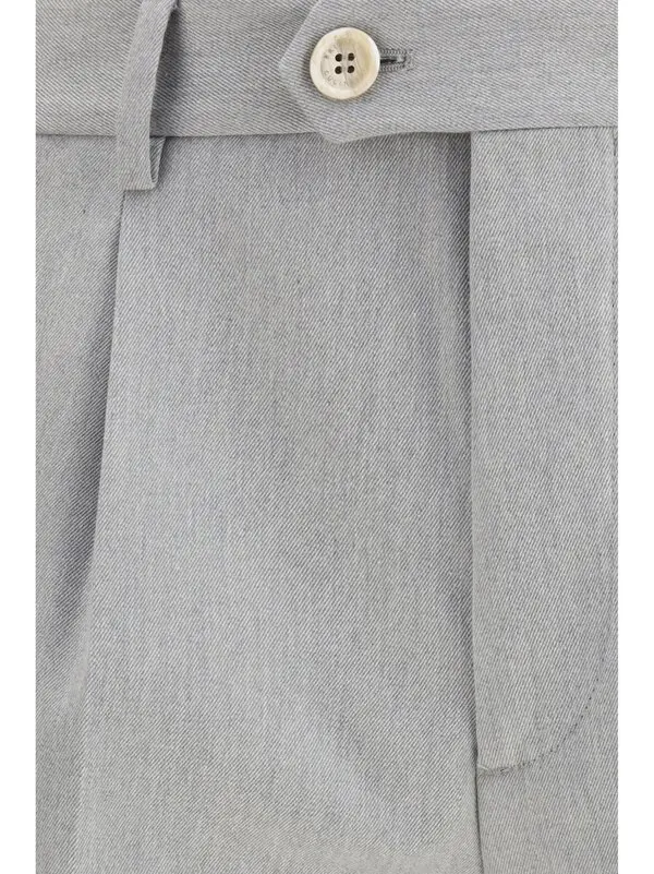 Brunello Cucinelli Welt-pocket Wool Trousers