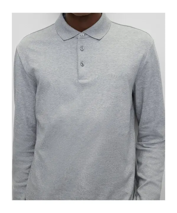 Hugo Boss Logo Embroidered Polo Shirt