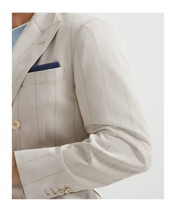Brunello Cucinelli Silk-twill Blazer