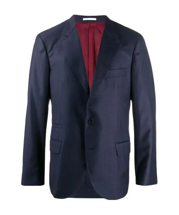 Brunello Cucinelli Single-breasted Virgin-wool Blazer - Black
