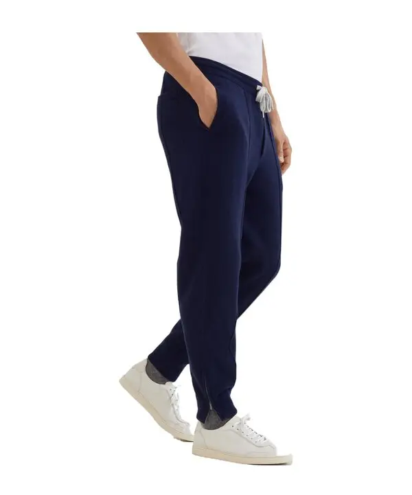 Brunello Cucinelli Cashmere Track Pants - Black