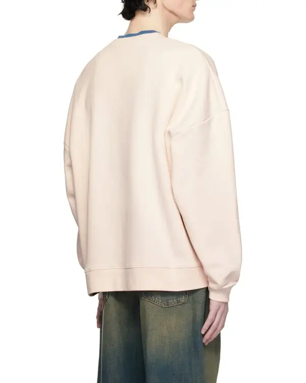 Palm Angels Holly Pin Up Crewneck Sweatshirt