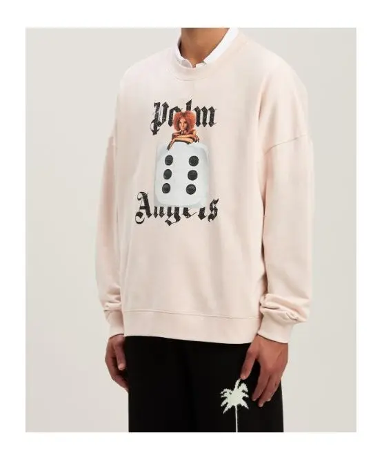 Palm Angels Holly Pin Up Crewneck Sweatshirt