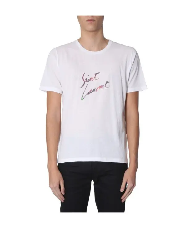 Saint Laurent Animal Print' T-shirt