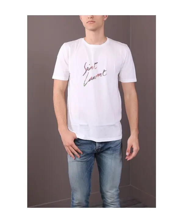 Saint Laurent Animal Print' T-shirt