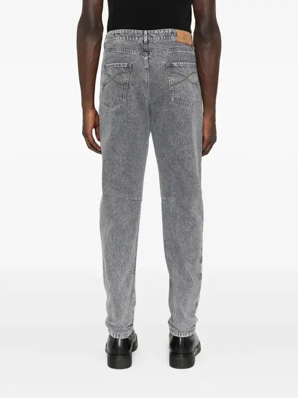 Brunello Cucinelli Knee-patch Denim Jeans