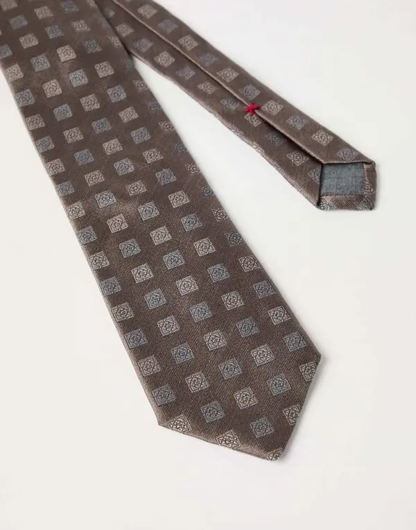 Brunello Cucinelli Jacquard-woven Silk Tie