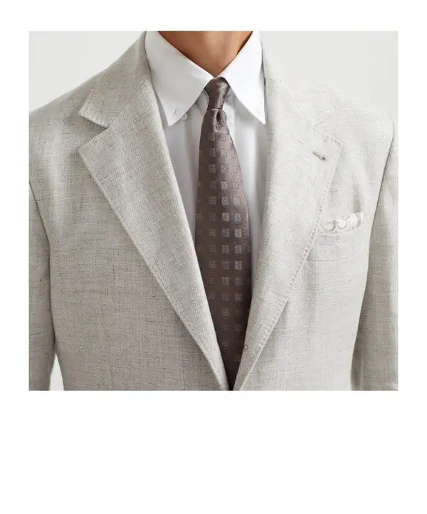 Brunello Cucinelli Jacquard-woven Silk Tie