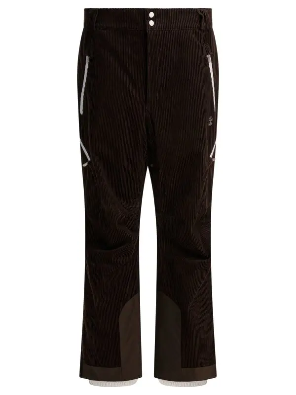 Brunello Cucinelli Velvet Padded Pants - Black