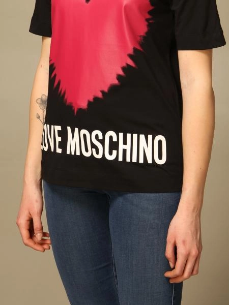 Moschino Heart Logo-print T-shirt