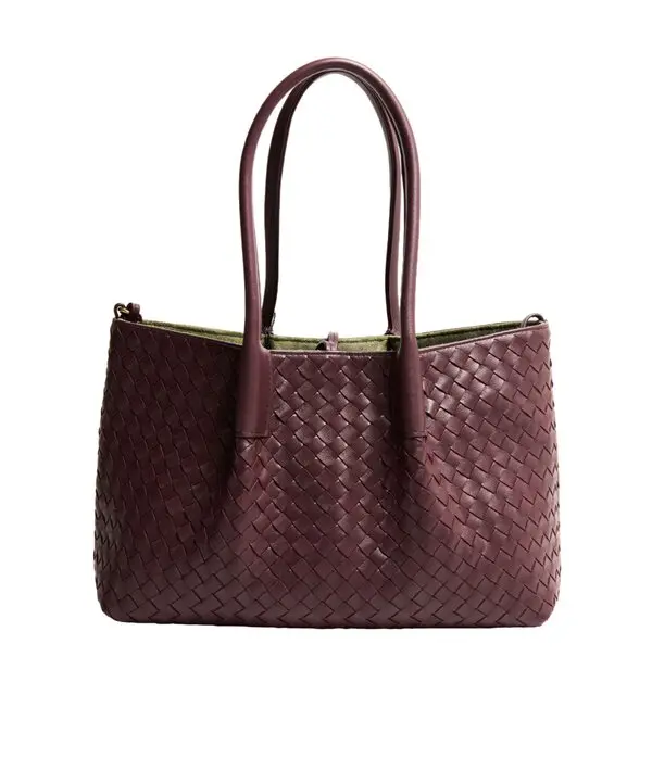 Bottega Veneta Pinacoteca Tote Bag - Red