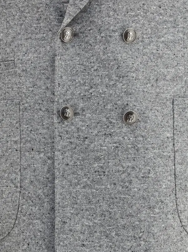 Brunello Cucinelli Double-breasted Straight-leg Suit