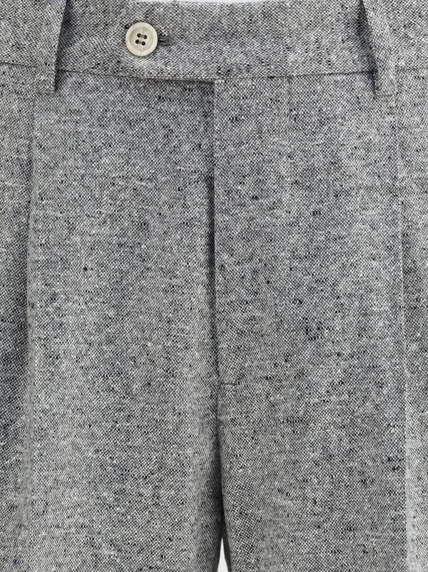Brunello Cucinelli Double-breasted Straight-leg Suit