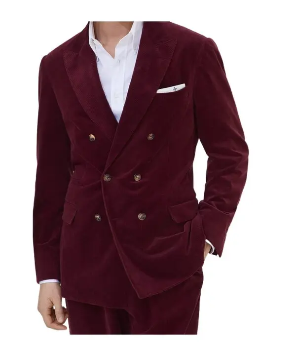 Brunello Cucinelli Corduroy Blazer - Brown