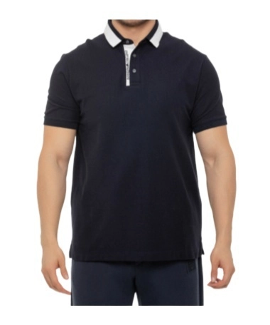 Emporio Armani Short-sleeved Polo Shirt - Black