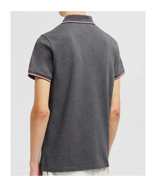 Moncler Logo Patch Short-sleeved Polo Shirt