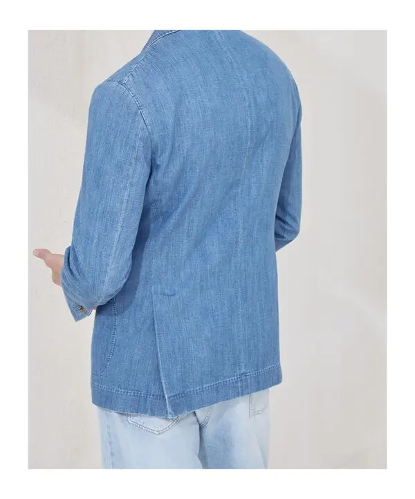 Brunello Cucinelli Denim Blazer