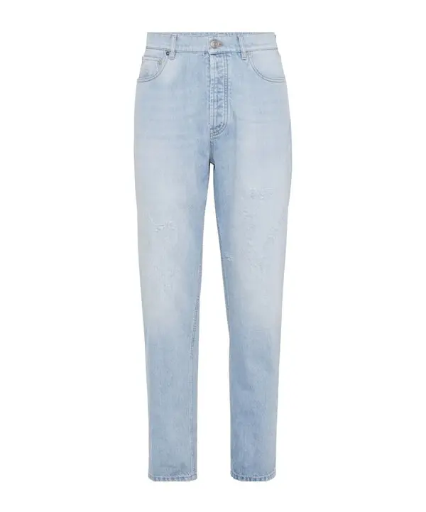 Brunello Cucinelli Ripped Jeans