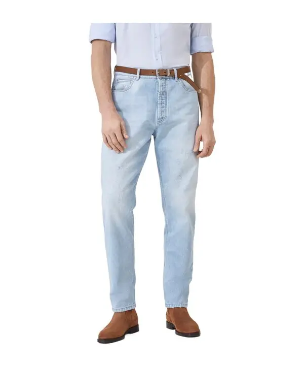 Brunello Cucinelli Ripped Jeans