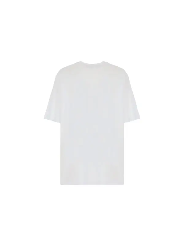 Moschino Textured-heart Cotton T-shirt