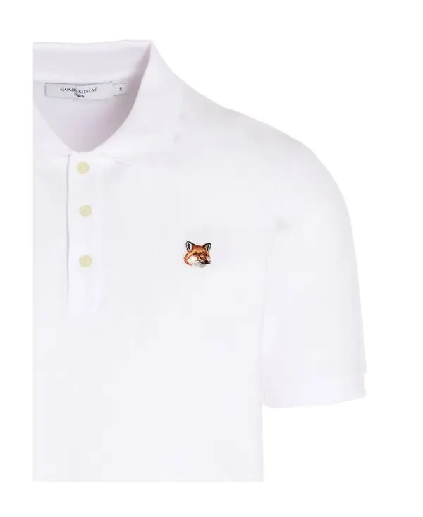 Maison Kitsuné Fox-patch Polo Shirt
