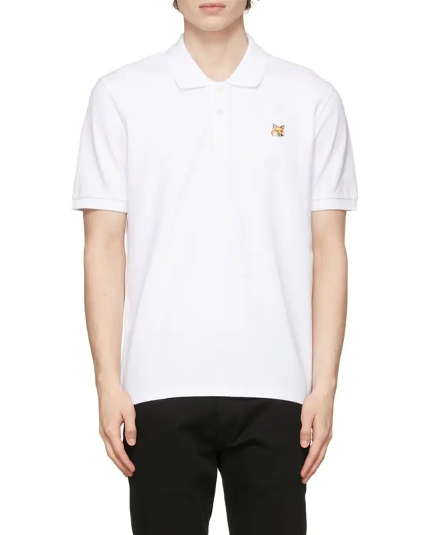 Maison Kitsuné Fox-patch Polo Shirt