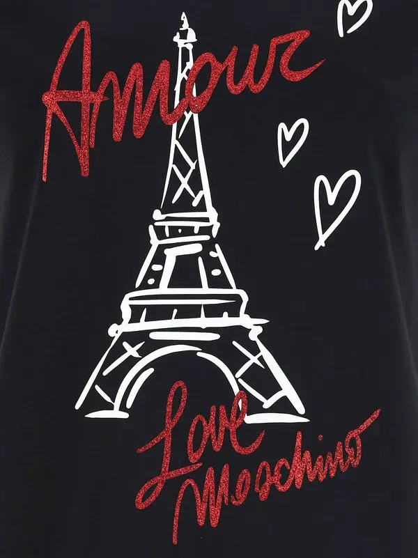 Moschino Graphic-print Jersey T-shirt