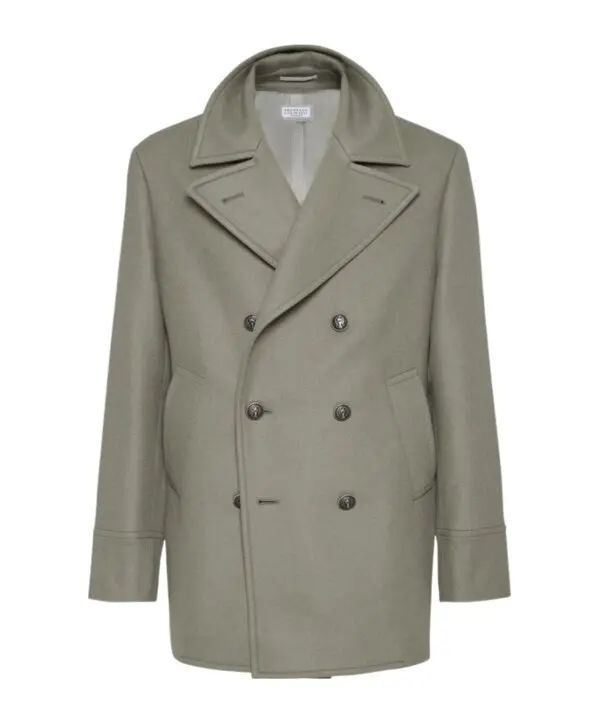 Brunello Cucinelli Double-breasted Wool Coat