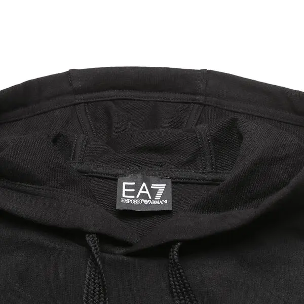 EA7 Chest-logo Hoodie