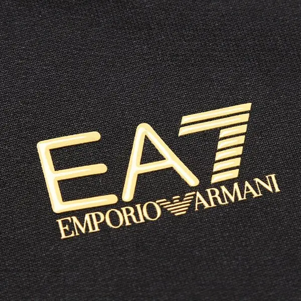 EA7 Chest-logo Hoodie