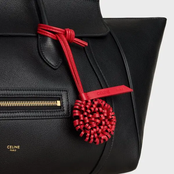 Celine Dandelion Charm In Smooth Lambskin