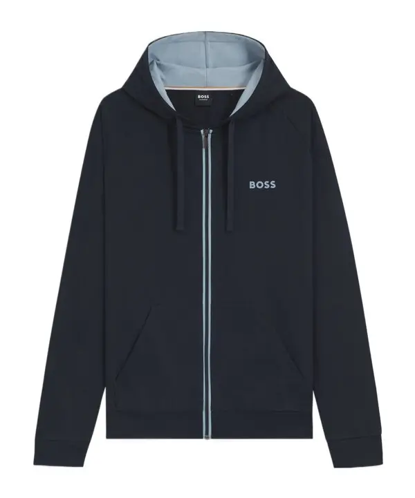 Hugo Boss Long Sleeve Sweatshirt Jacket - Dark Blue