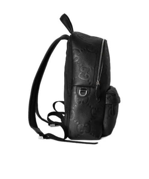 Gucci Jumbo Gg Embossed Leather Backpack