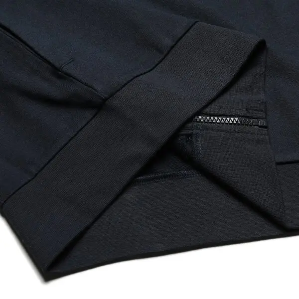 EA7 Logo-embellished Zip-up Hoodie