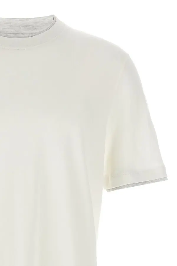 Brunello Cucinelli Layered Effect Crewneck T-shirt