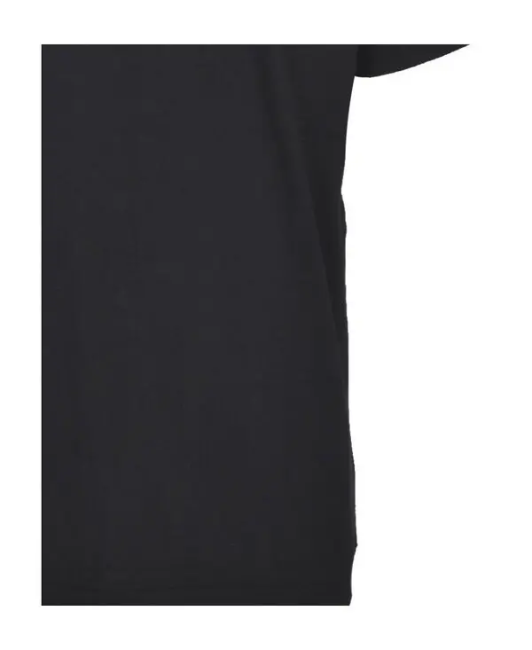 Play Comme Des Garcon Logo Short-sleeved T-shirt - Black