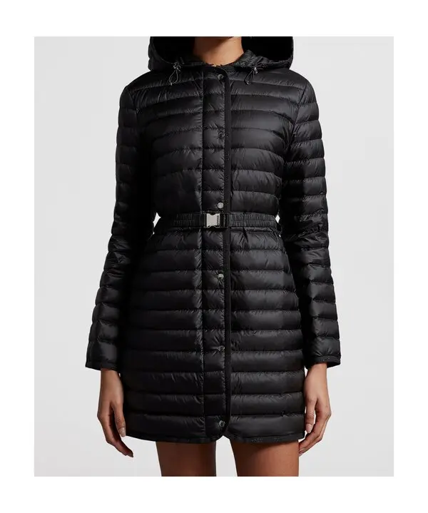 Moncler Oredonne Hooded Long Down Jacket