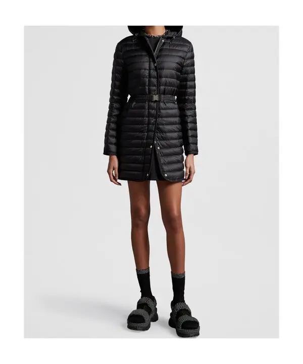 Moncler Oredonne Hooded Long Down Jacket