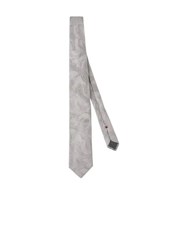 Brunello Cucinelli Paisley Printed Pointed Tip Tie