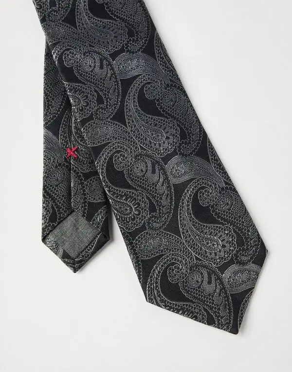 Brunello Cucinelli Jacquard Pointed-tip Tie